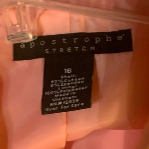 Apostrophe | Jackets & Coats | Vintage Womens Apostrophe Pink Trench ...